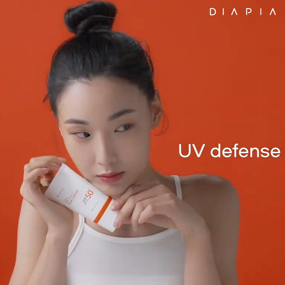 DIAPIA Daily UV Defense Sunscreen SPF50+ PA++++ 60ml Brightening Wrinkle Sun Cream | Shopee Malaysia