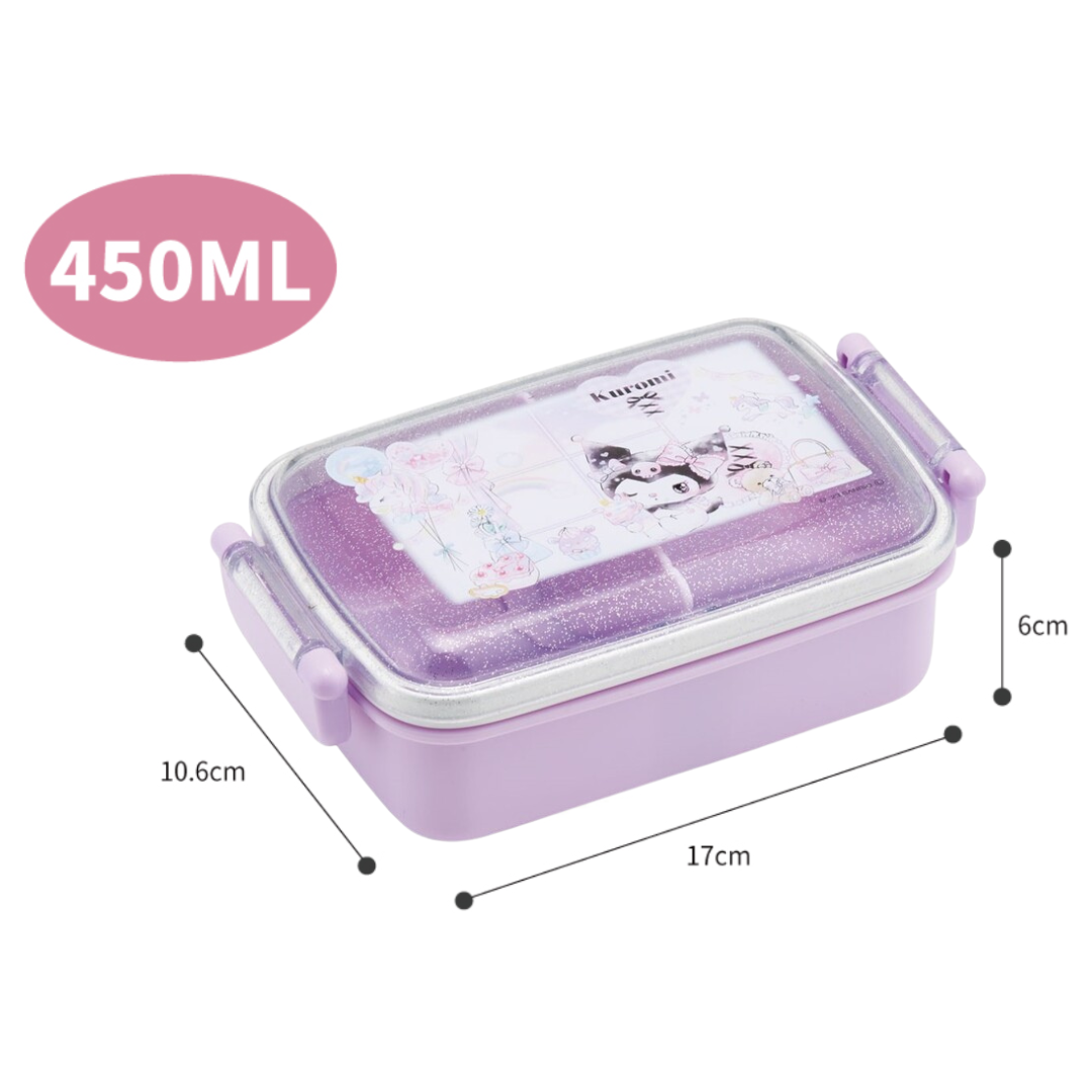 [SKATER] Kuromi Dome Shaped Lunch Box Bento 450ml Antibacterial RBF3ANAG Made in Japan | Shopee ...