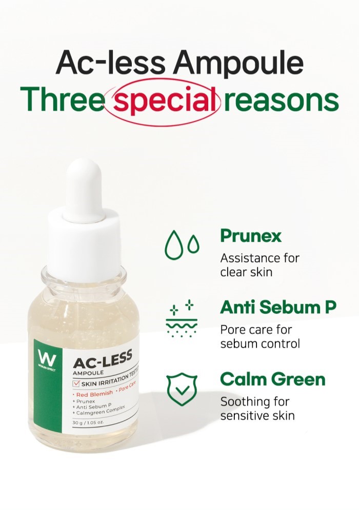 WONJIN EFFECT AC-LESS SET(CREAM + AMPOULE) | Shopee Malaysia
