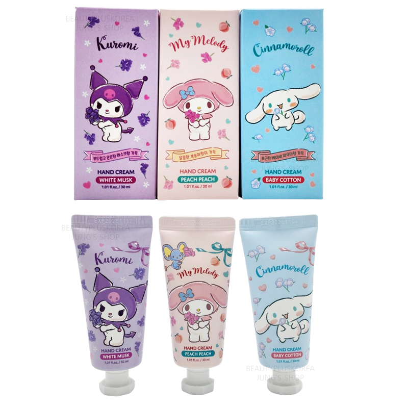 [SANRIO] Hand Cream Moisturizing Portable Hand Cream 30ml (MyMelody ...
