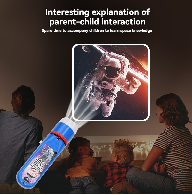 SG Kids Story Projector Flashlight Toy Early Education Bedtime Story ...