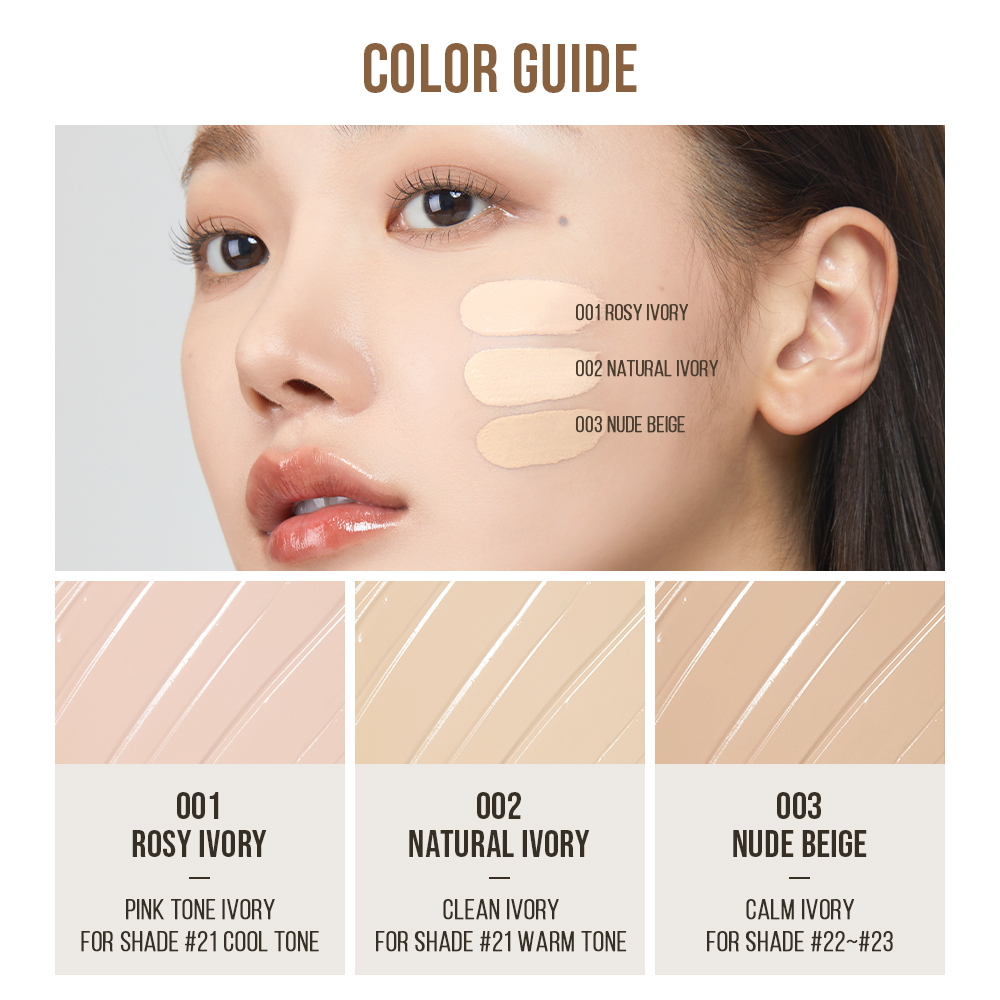 [PONY EFFECT Official] Coverstay Cushion Foundation Pro | long lasting, full coverage, matte ...