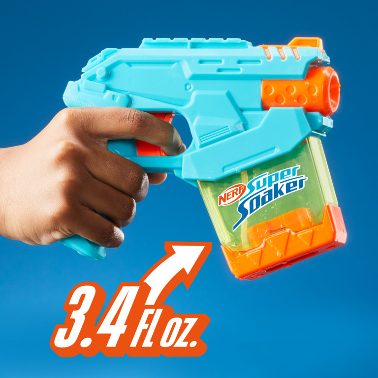 Nerf Super Soaker Mini Dunk-Fill Water Blaster, Easy Instant Fill 100 ...