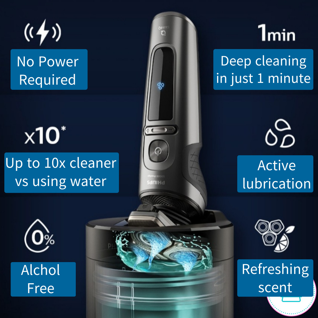 Philips Quick Clean Pod Cartridges for Electric Shavers CC12/51 ...