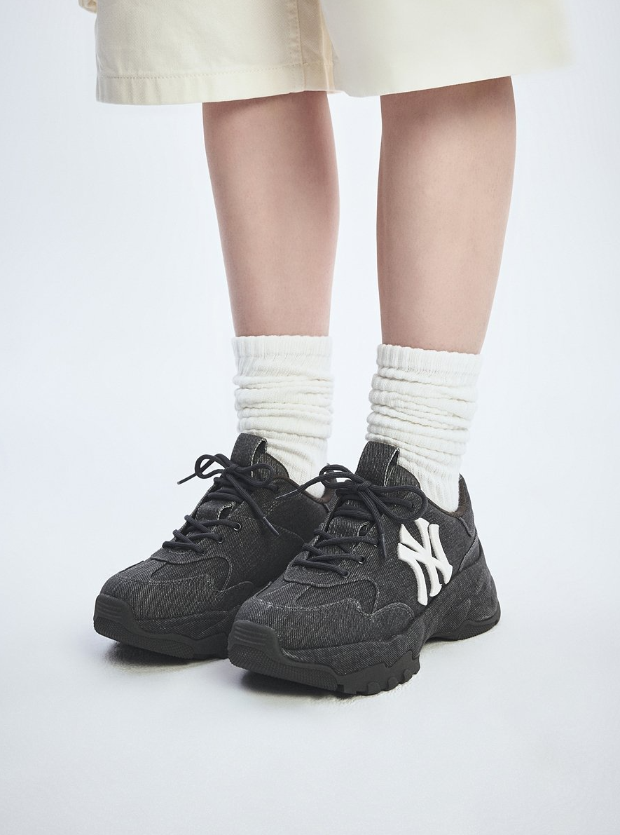 MLB Bigball CHUNKY All Over Denim Shoes (2025New) | Shopee Malaysia