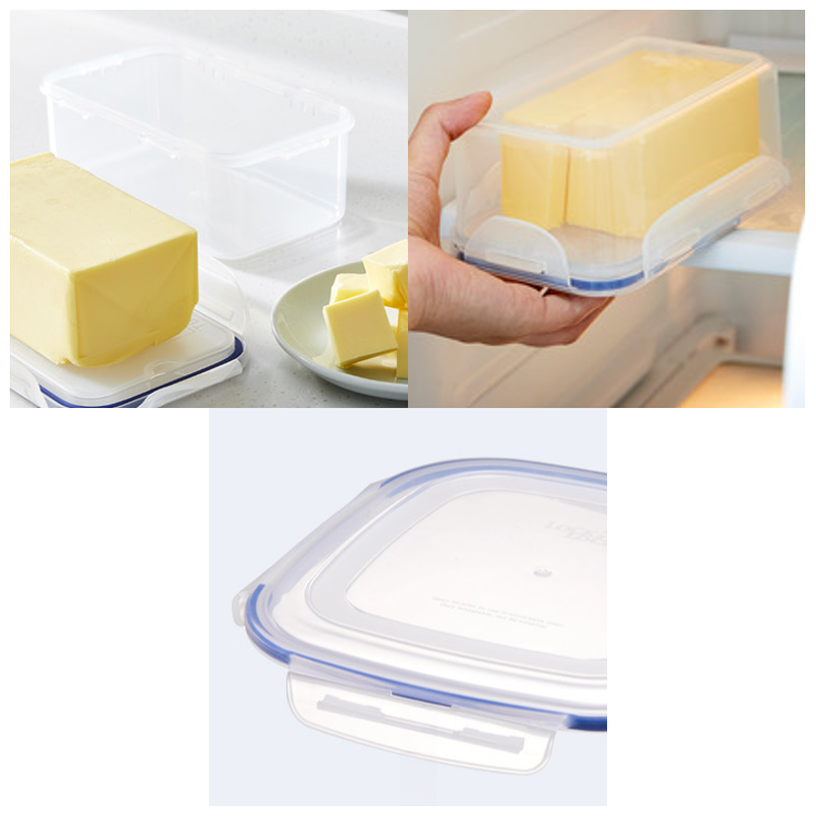 [LOCKNLOCK] Butter Storage Container 750ml HPO956 | Shopee Malaysia