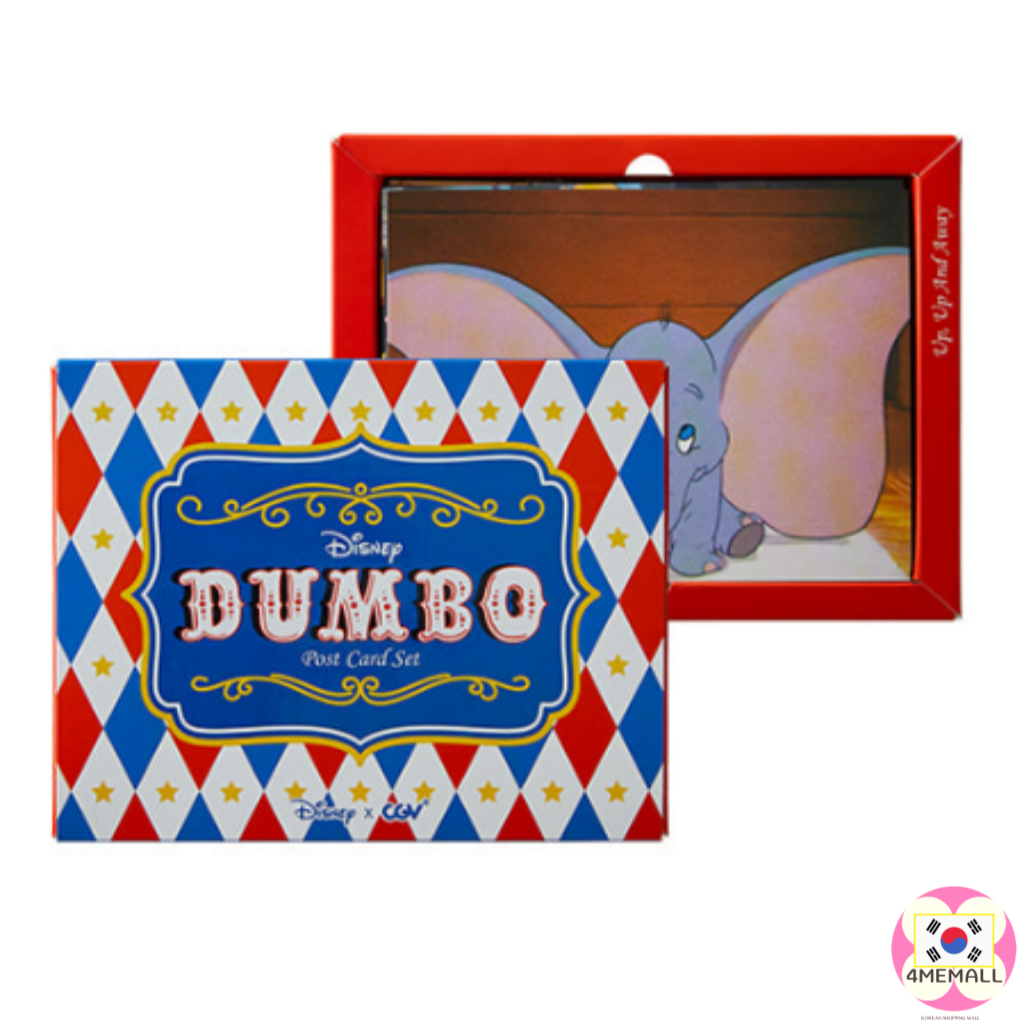 Disney DUMBO Postcard Collection & Stickers 30 sheets (set) Souvenirs ...