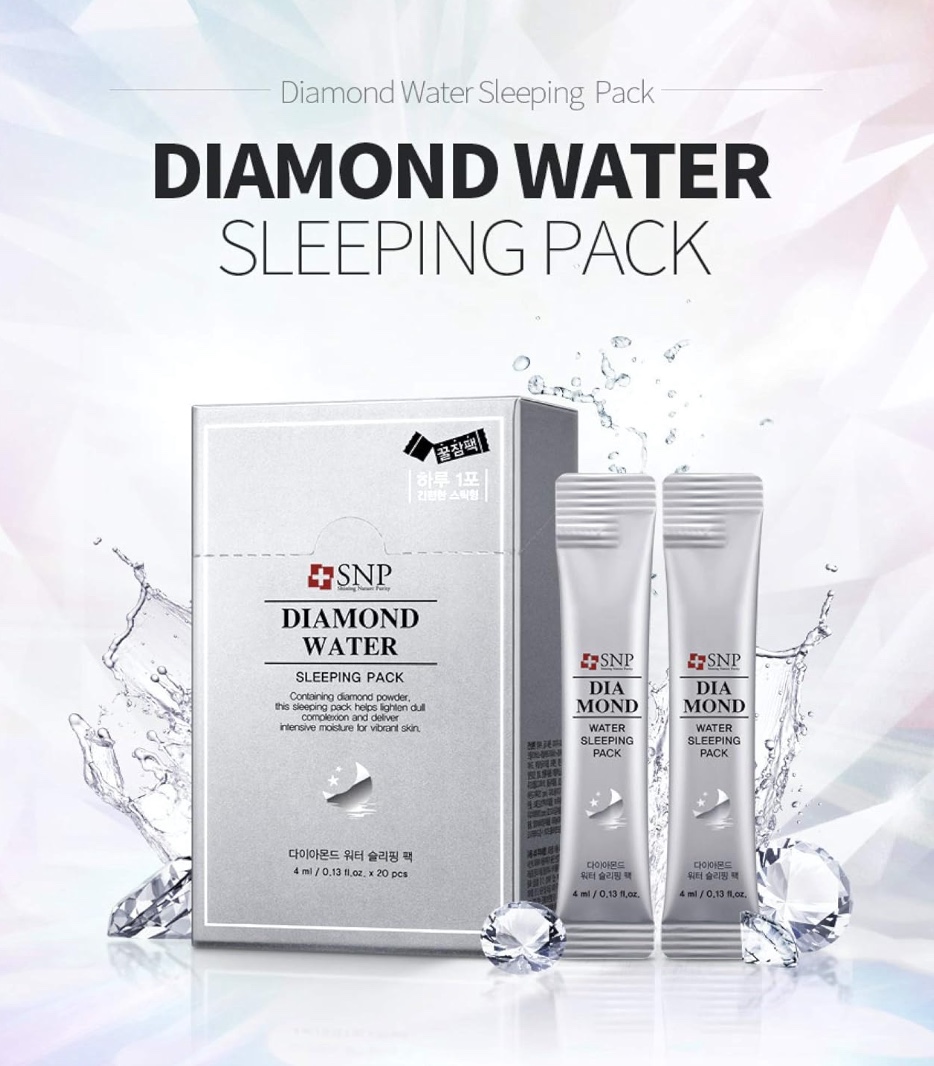 SNP Sleeping Mask Sleeping Pack 4ml x 20 pcs | Shopee Malaysia
