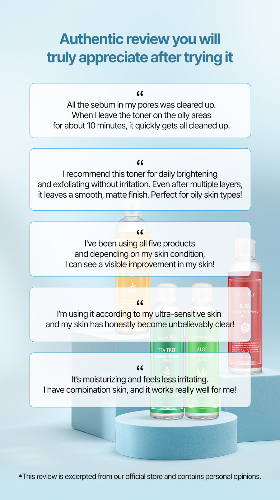 [SECRETKEY OFFICIAL] Fresh Toner Tea Tree Refresh Calming 248ml ...