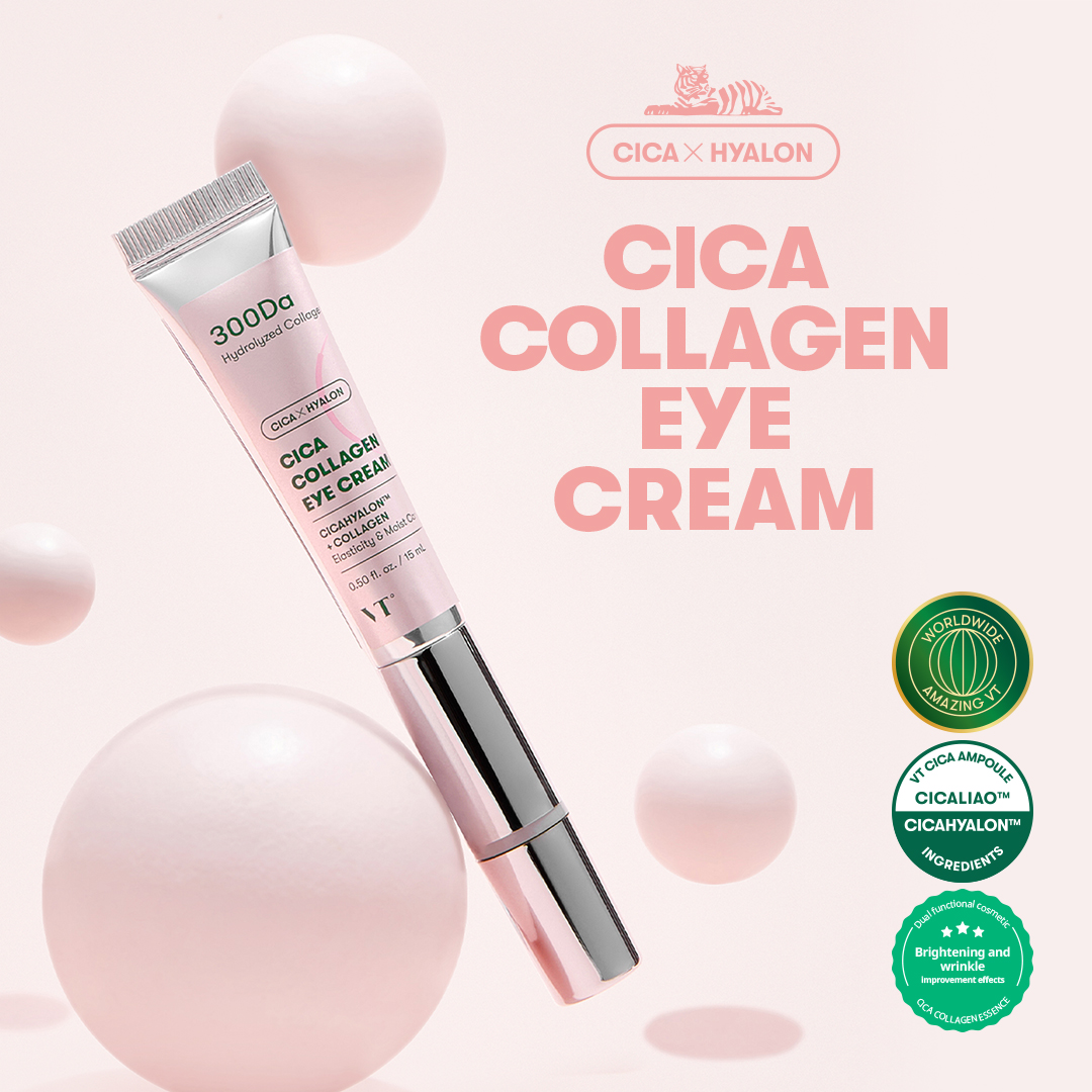[VT] Collagen Eye Cream 15ml Skin elasticity-Boosting, Plumping care ...