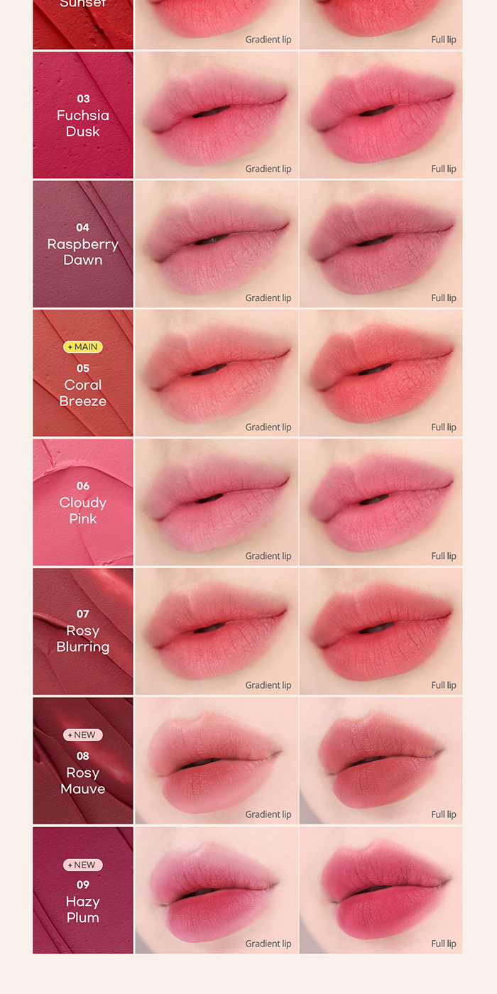 LUNA Official: Over Blur Fixing Tint - Semi-matte MLBB Tint (4.5g ...