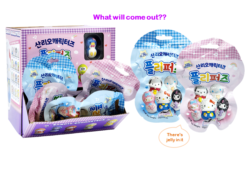 [SANRIO] Flipperz Sanrio 16 Characters Random Roly Poly Capsule Toy 1P ...