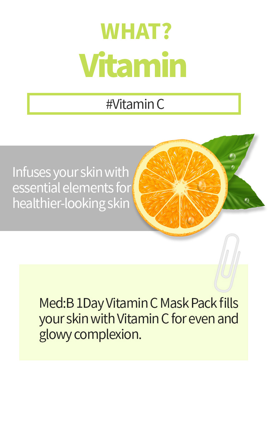 MEDB 1DAY MASK PACK 27ml*5pcs (Aloe Vera/Viramin C/Pomegranate/Snail/Hyaluronic/Collagen/Tea ...