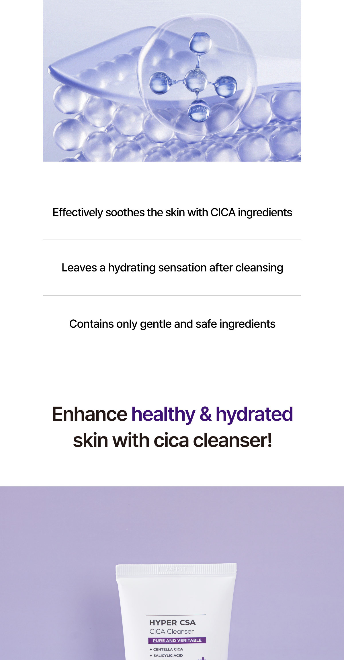 [IZEZE Official] Hyper CSA Cica Cleanser 150ml | Shopee Malaysia