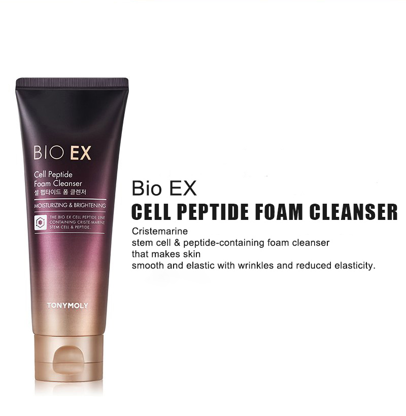 TONYMOLY Bio Ex Cell Peptide Foam Cleanser 150ml | Shopee Malaysia