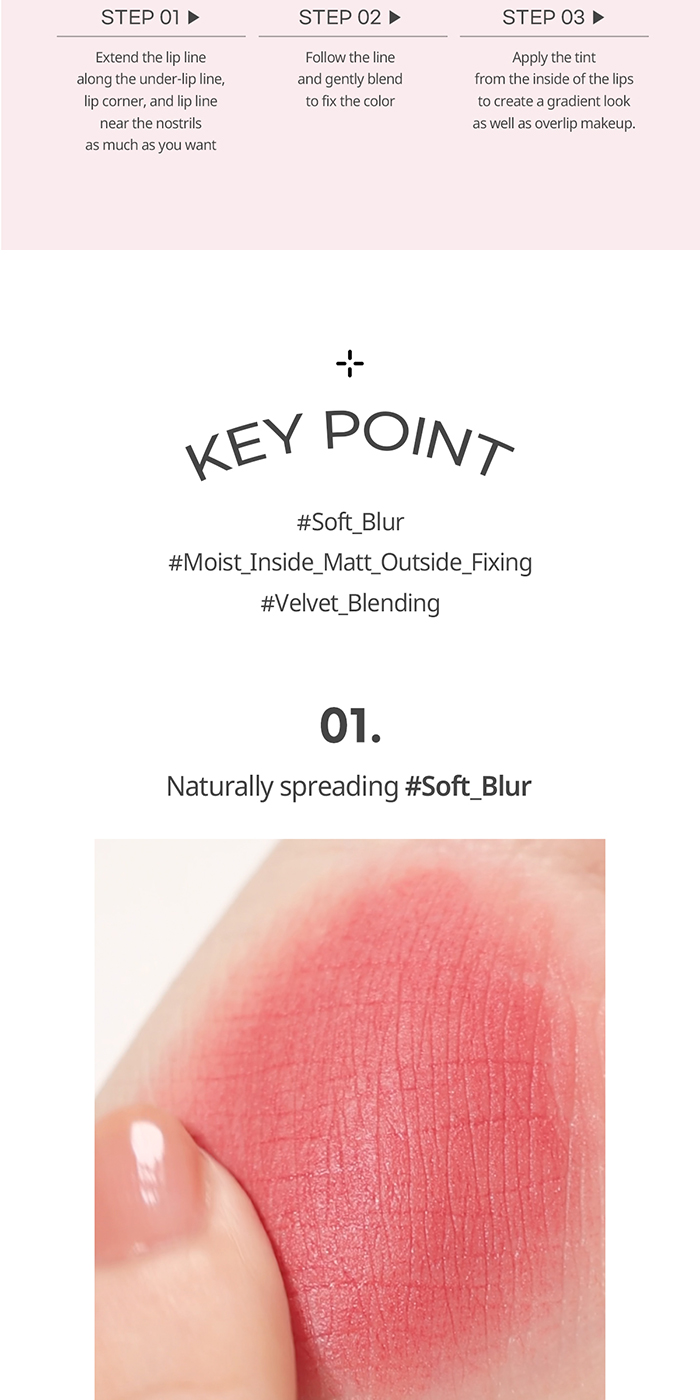 LUNA Official: Over Blur Fixing Tint - Semi-matte MLBB Tint (4.5g ...