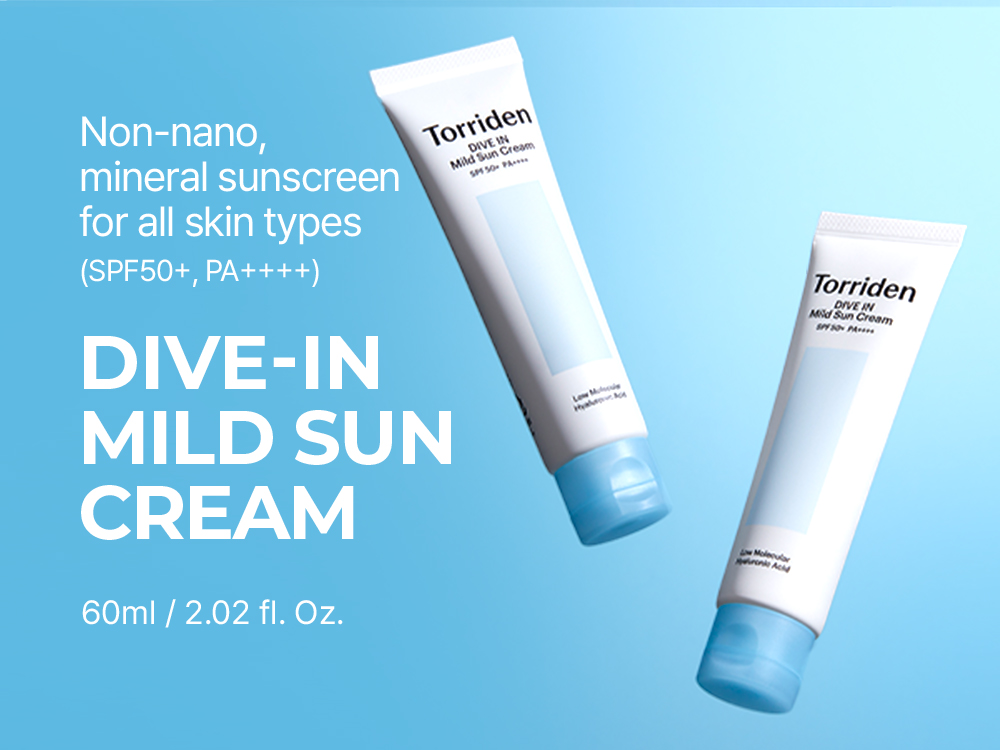 [Torriden Official] Mini Size Trial - DIVE IN Mild Sunblock - Mineral ...
