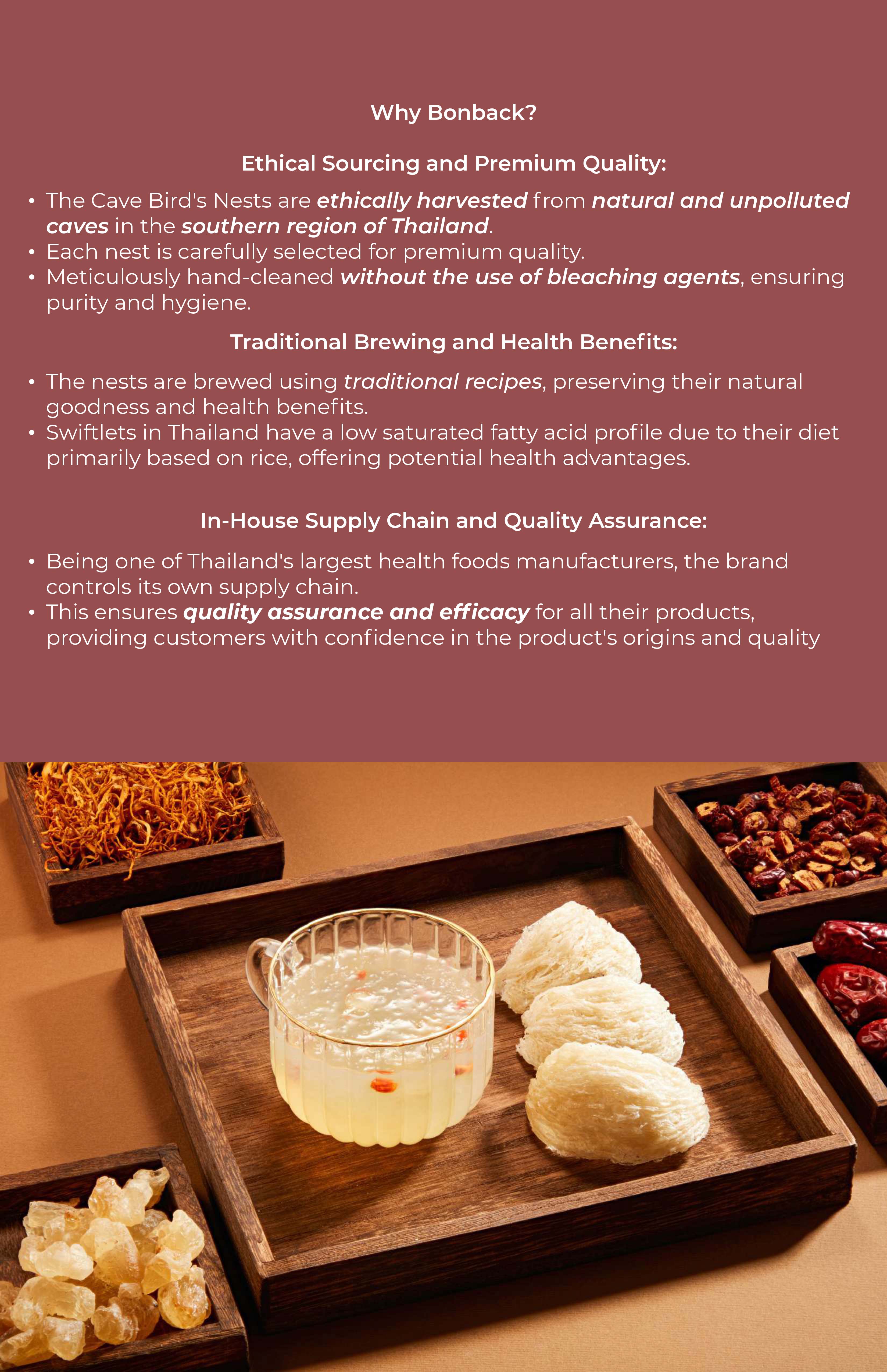 BONBACK Premium Cave Bird's Nest 100% Pure Cave Bird's Nests | Shopee Malaysia