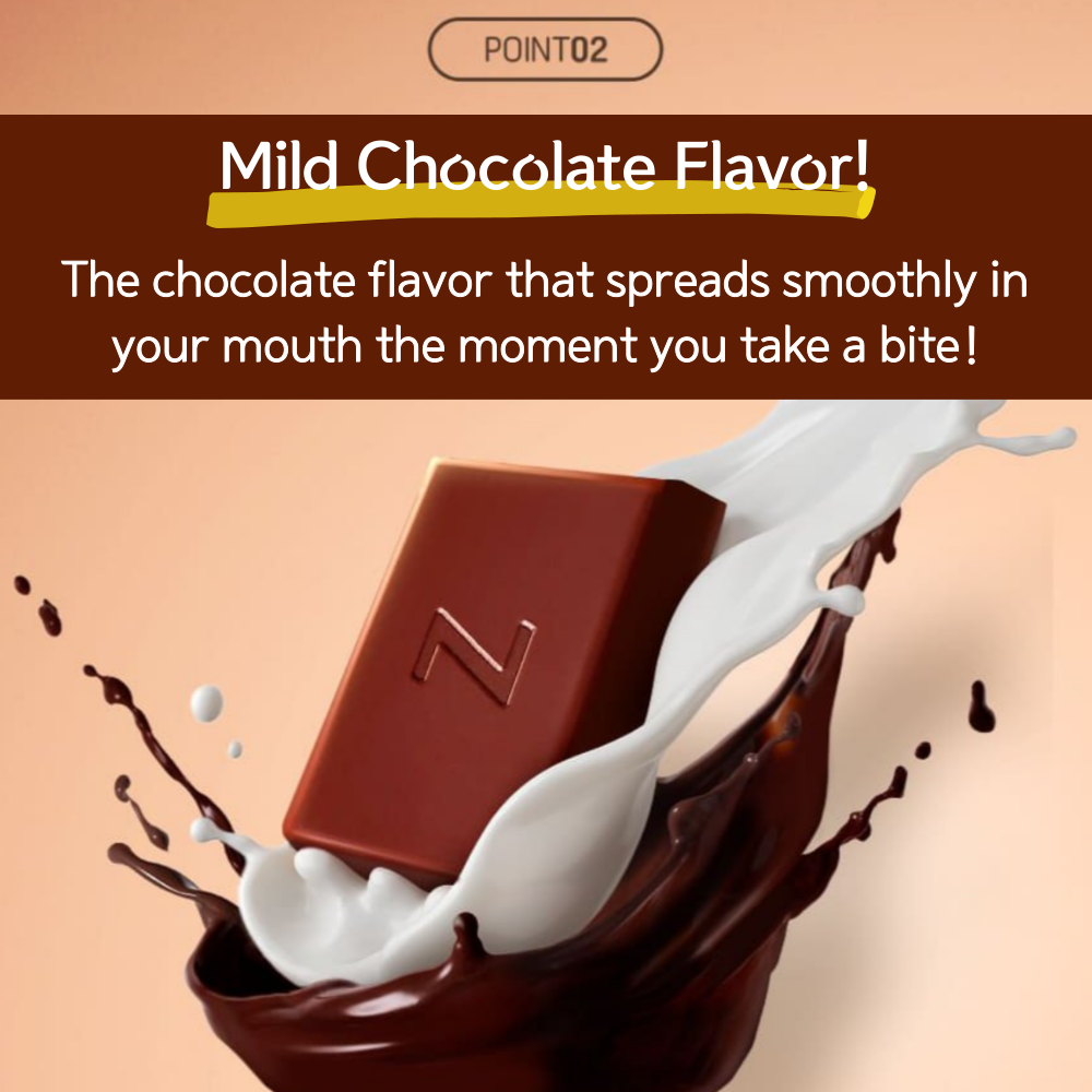 Lotte Sugar Zero Mild Chocolate Korean Sugar Free Chocolate Zero ...