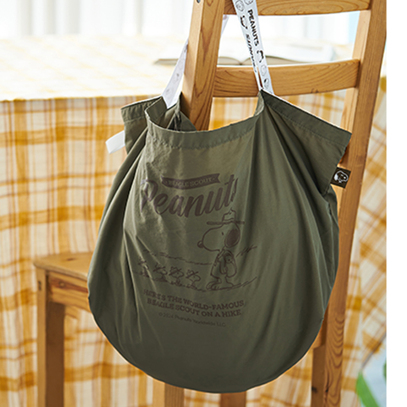 Peanuts Snoopy&Friends Large Reusable Foldable Recycle Eco Bag ...