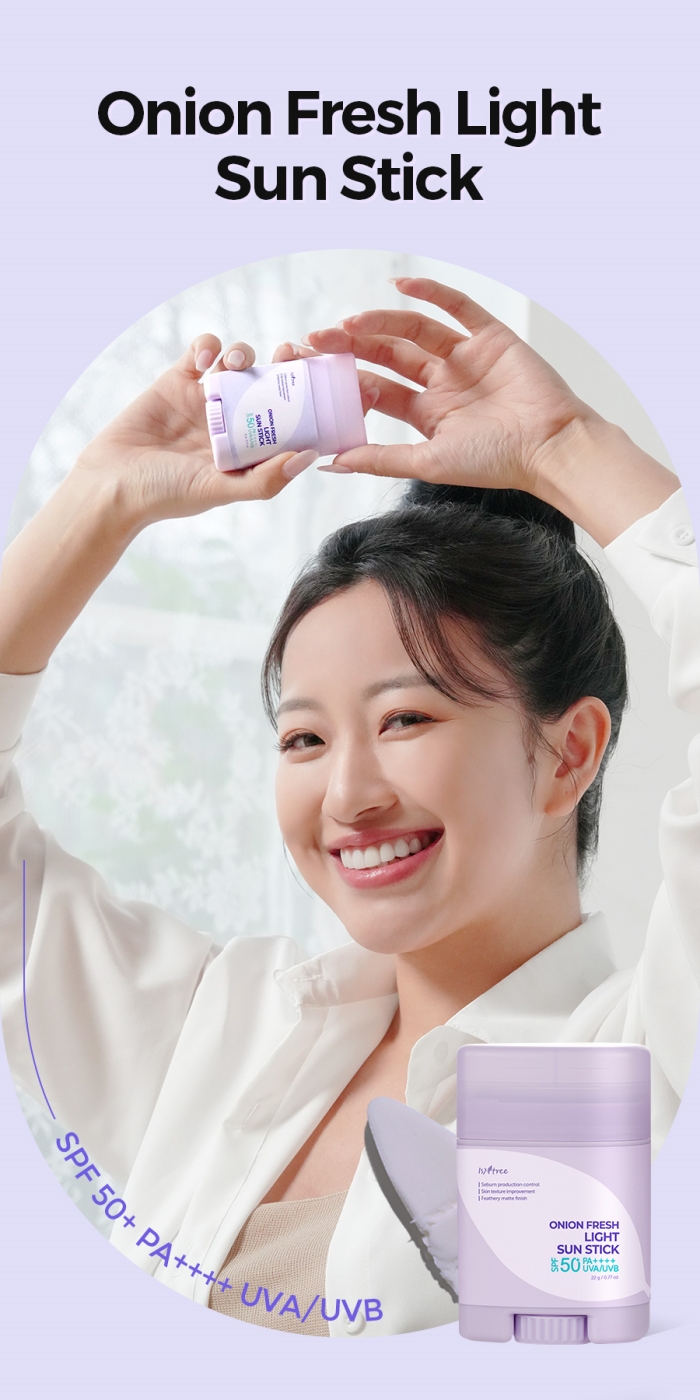 Isntree Onion Fresh Light Sun Stick 22g | Shopee Malaysia