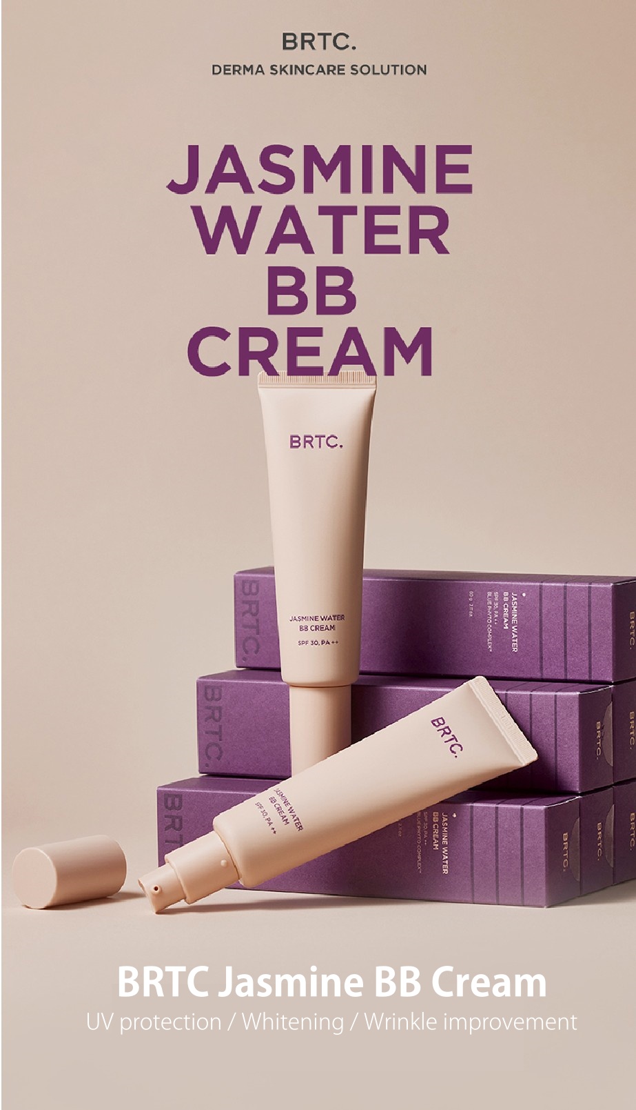 BRTC Jasmine Water BB Cream SPF30 PA++ 60g | Shopee Malaysia