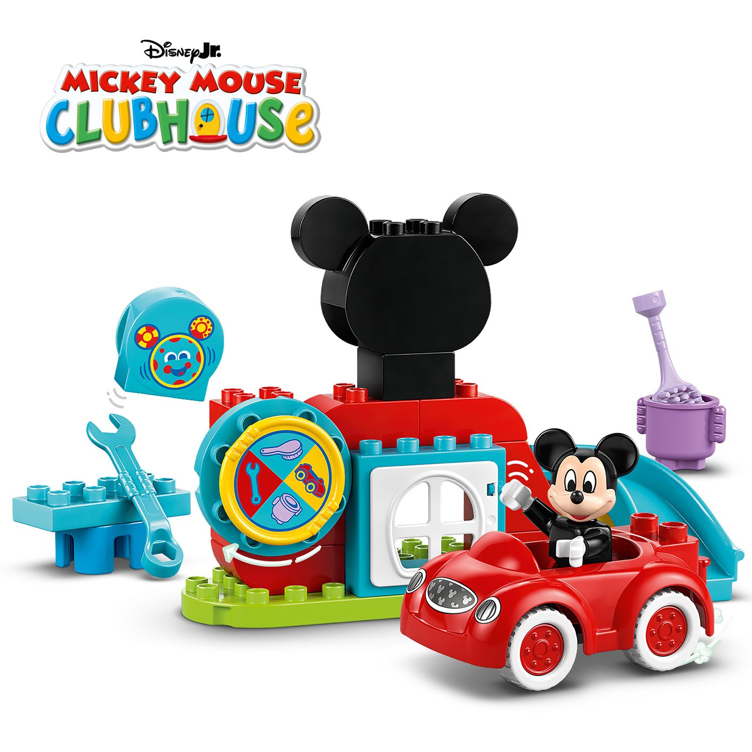 LEGO DUPLO Disney 10454 Mickey Mouse Clubhouse & Car (27 Pieces ...