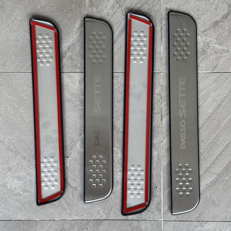 passo sette Perodua Alza Door Side Sill Step Plates alza doorstep passo ...