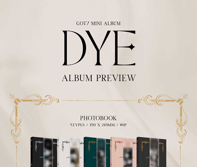 GOT7 [DYE] 11th MINI ALBUM (2020) | Shopee Malaysia