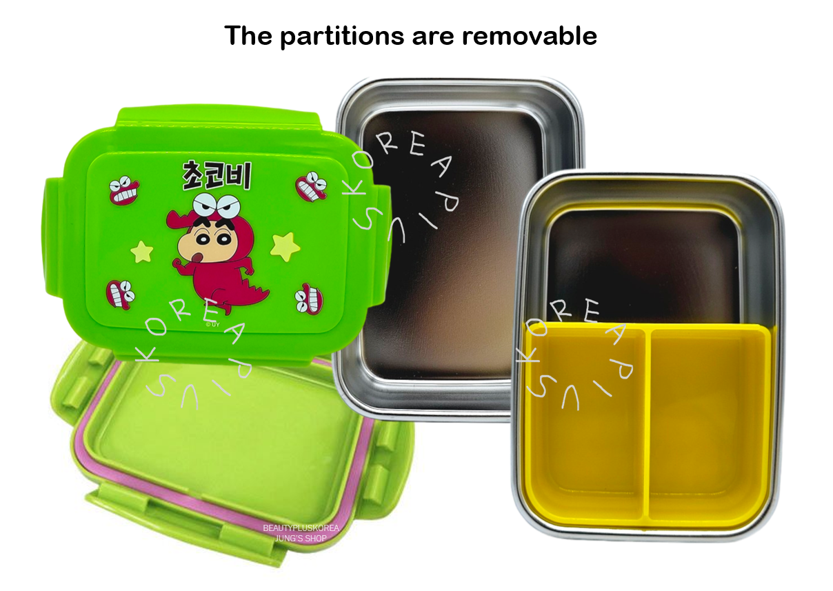 [Crayon ShinChan] Stainless steel Lunch box set chocobi shin-chan ...