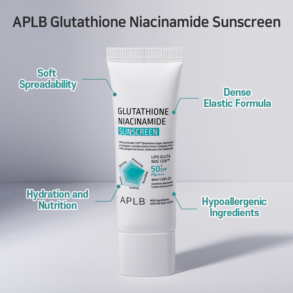 APLB Glutathione Niacinamide Sunscreen 40ml | Shopee Malaysia