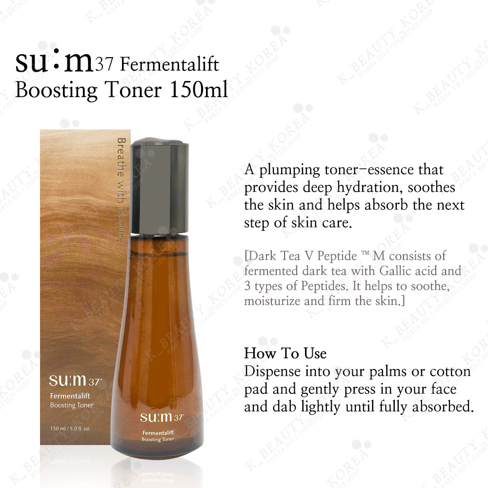 [SU:M37]SUM37 Fermentalift Boosting Toner 150ml / Facial Skin Care ...