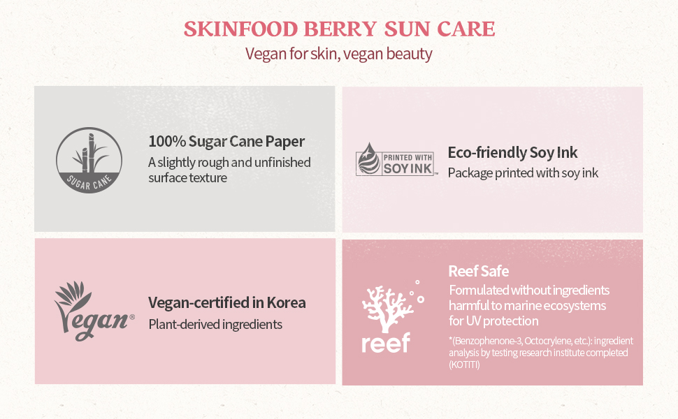[SKINFOOD Official] Berry Glowing Hybrid Sunscreen 50ml SPF 50+ PA ...