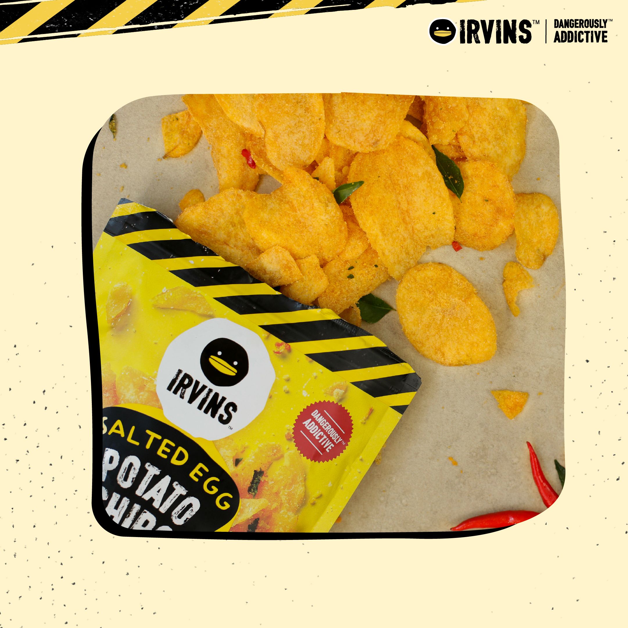[Bundle of 6] IRVINS Salted Egg Potato Chips & Hot Boom Potato Chips ...