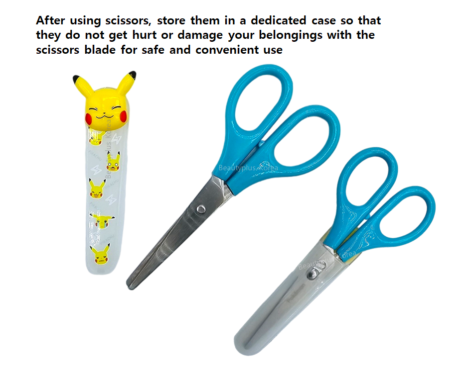 [POKEMON] Mascot Safety Scissors 1P (Random color) pokemon | Shopee ...
