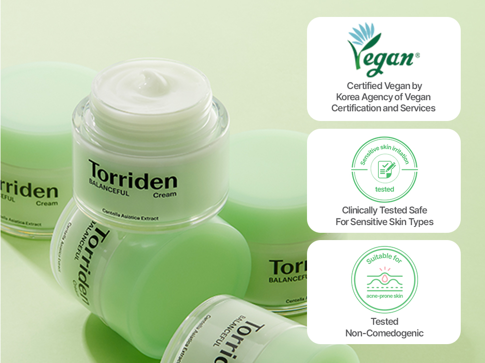 [Torriden Official] BALANCEFUL Cica Cream for Soothing and Moisturizing ...