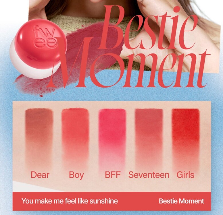 fwee Blurry Pudding Pot Lip & Cheek Tint 30colors | Shopee Malaysia