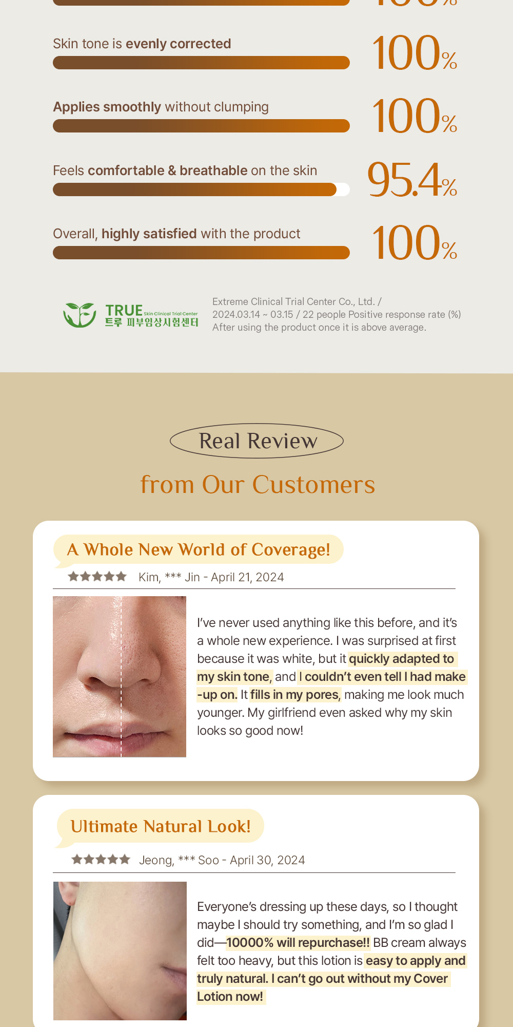 [OBgE Official] Natural Cover Lotion SPF50+ PA++++ 50g | Tone-up Lotion | No White Cast | 2-in-1 ...