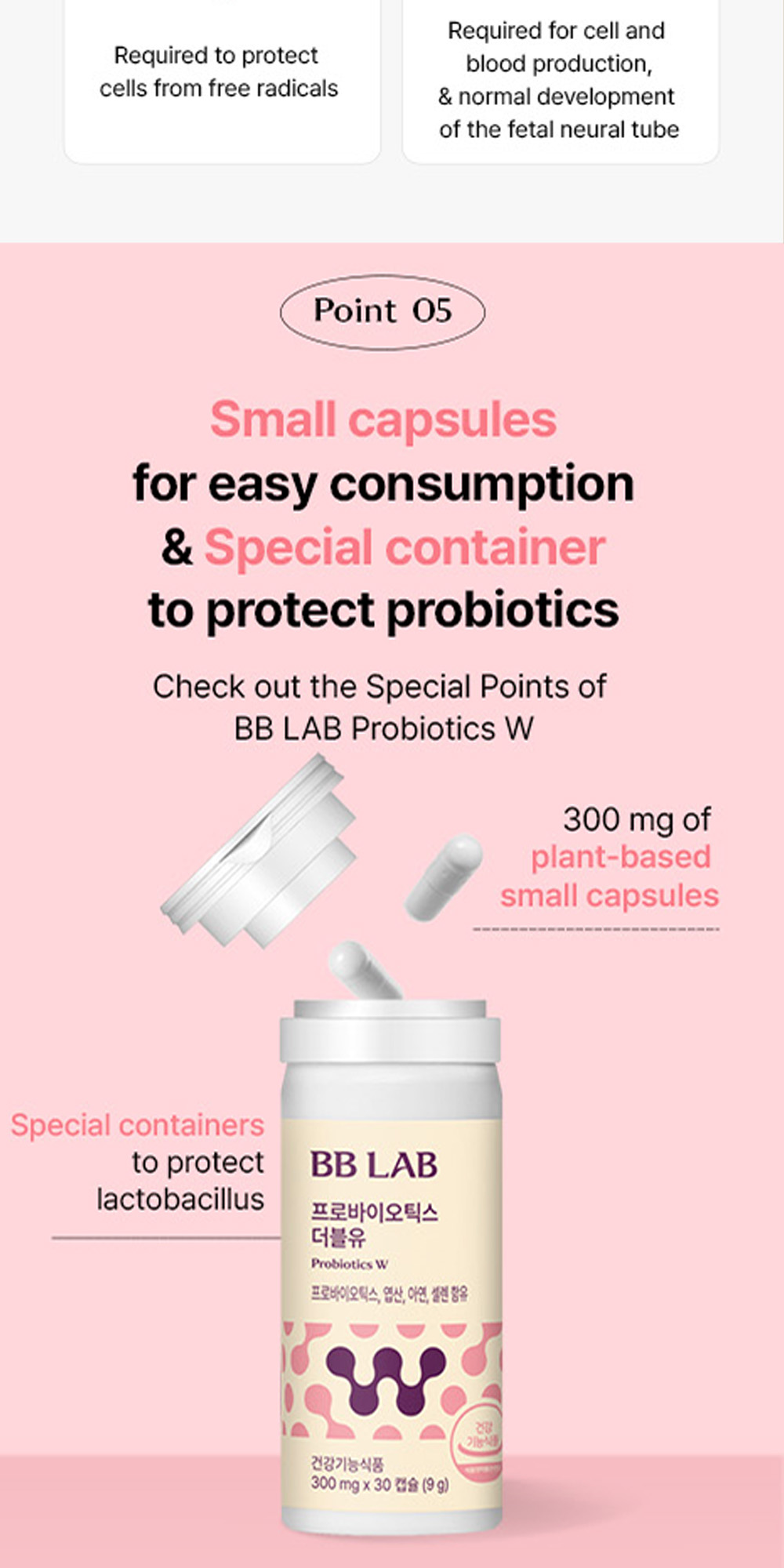 NUTRIONE BB LAB Probiotics W (300mg x 30 Capsules) 1 BOX | Shopee Malaysia