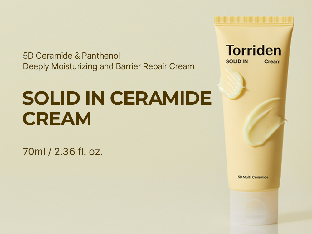 [Torriden Official] SOLID IN Ceramide Cream, Moisturizer for ...