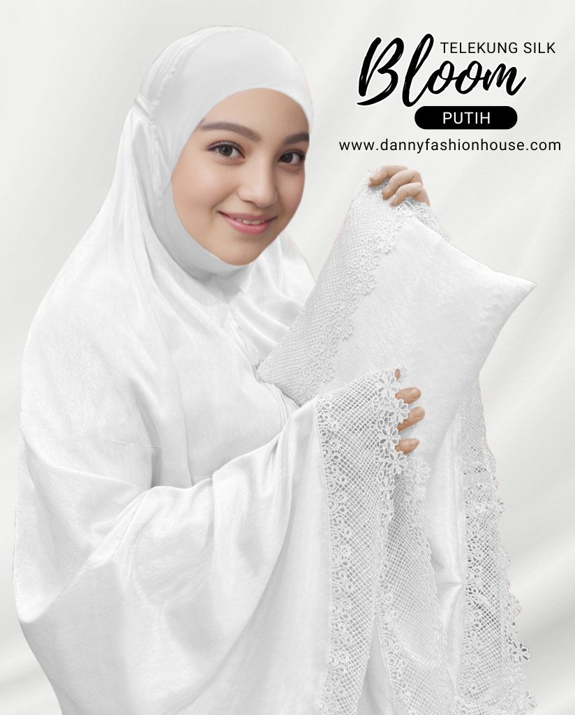 Telekung Prayer Dress- Full Set Top and Bottom- Free bag- Premium ...