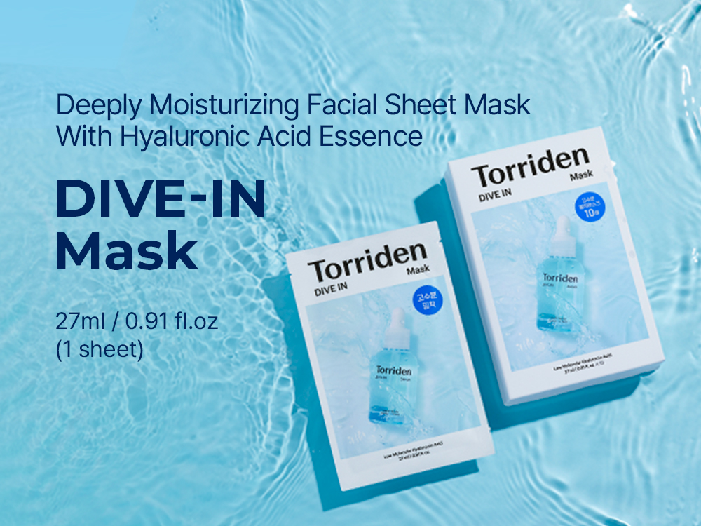 [Torriden Official] DIVE IN Serum Sheet Mask, 27ml, 1ea | Shopee Malaysia