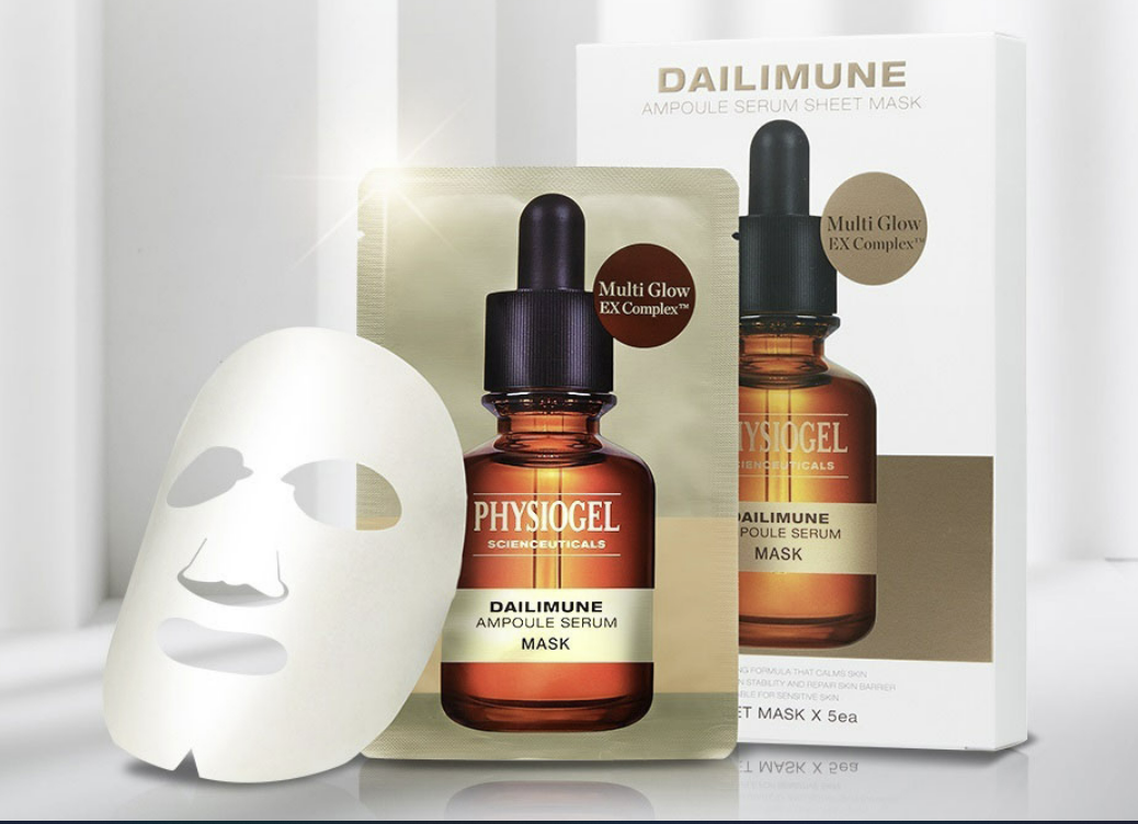 [PHYSIOGEL] Dailymune Ampoule Serum Sheet Mask, 5 sheets, facial sheets ...