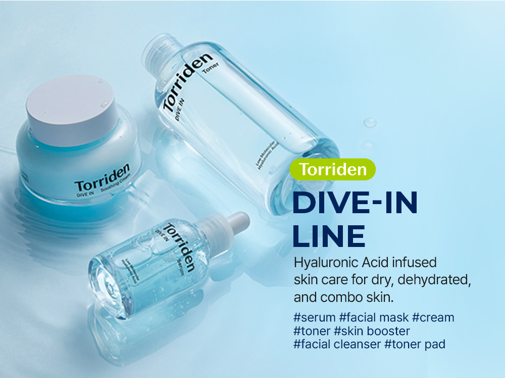[Torriden Official] DIVE IN Low Molecular Hyaluronic Acid Facial Serum ...