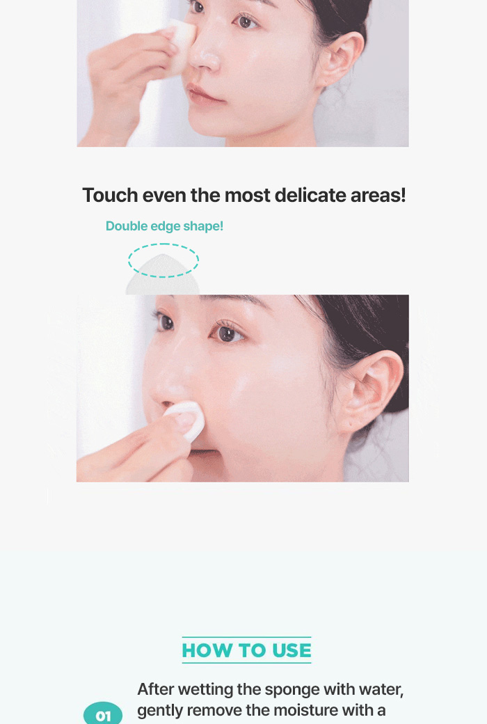 [Fillimilli] Hydro Glow Sponge (4P) | Shopee Malaysia