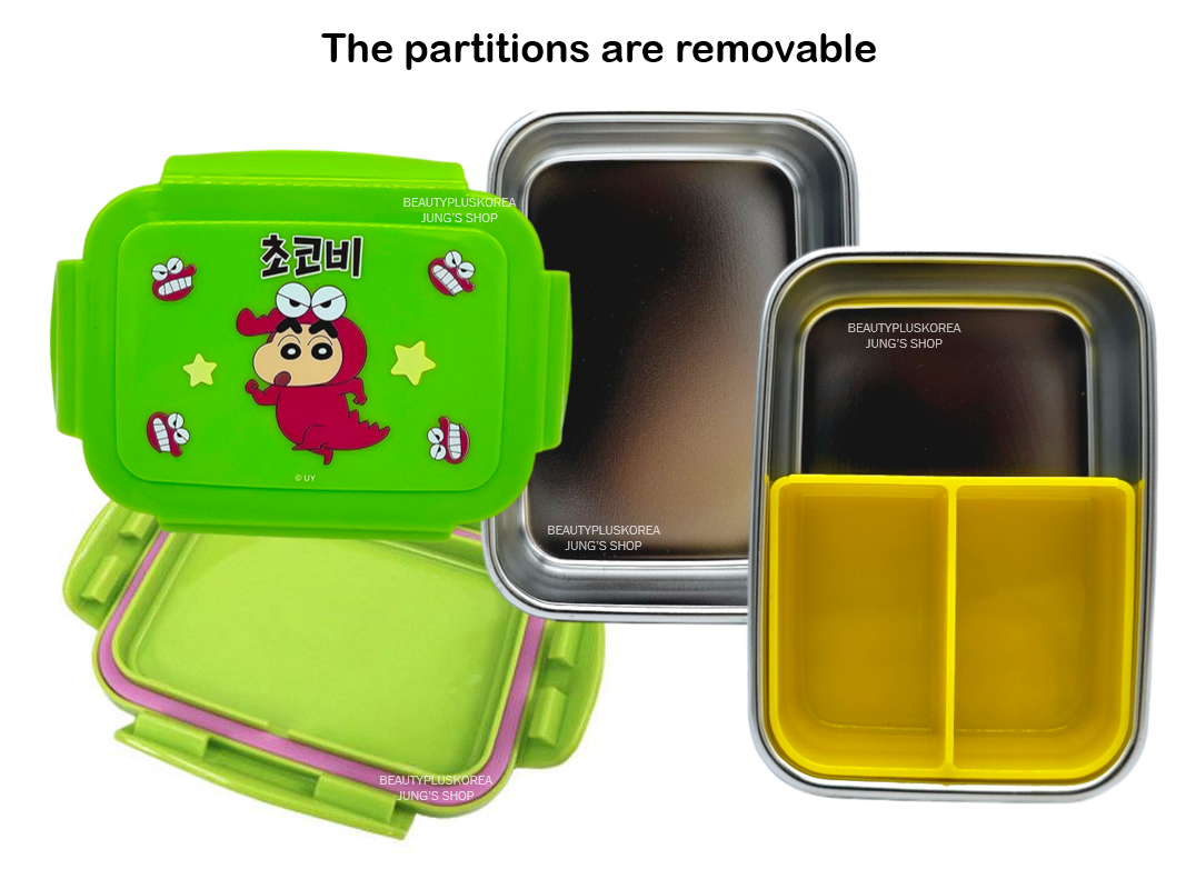 [Crayon ShinChan] Stainless steel Lunch box set chocobi shin-chan ...