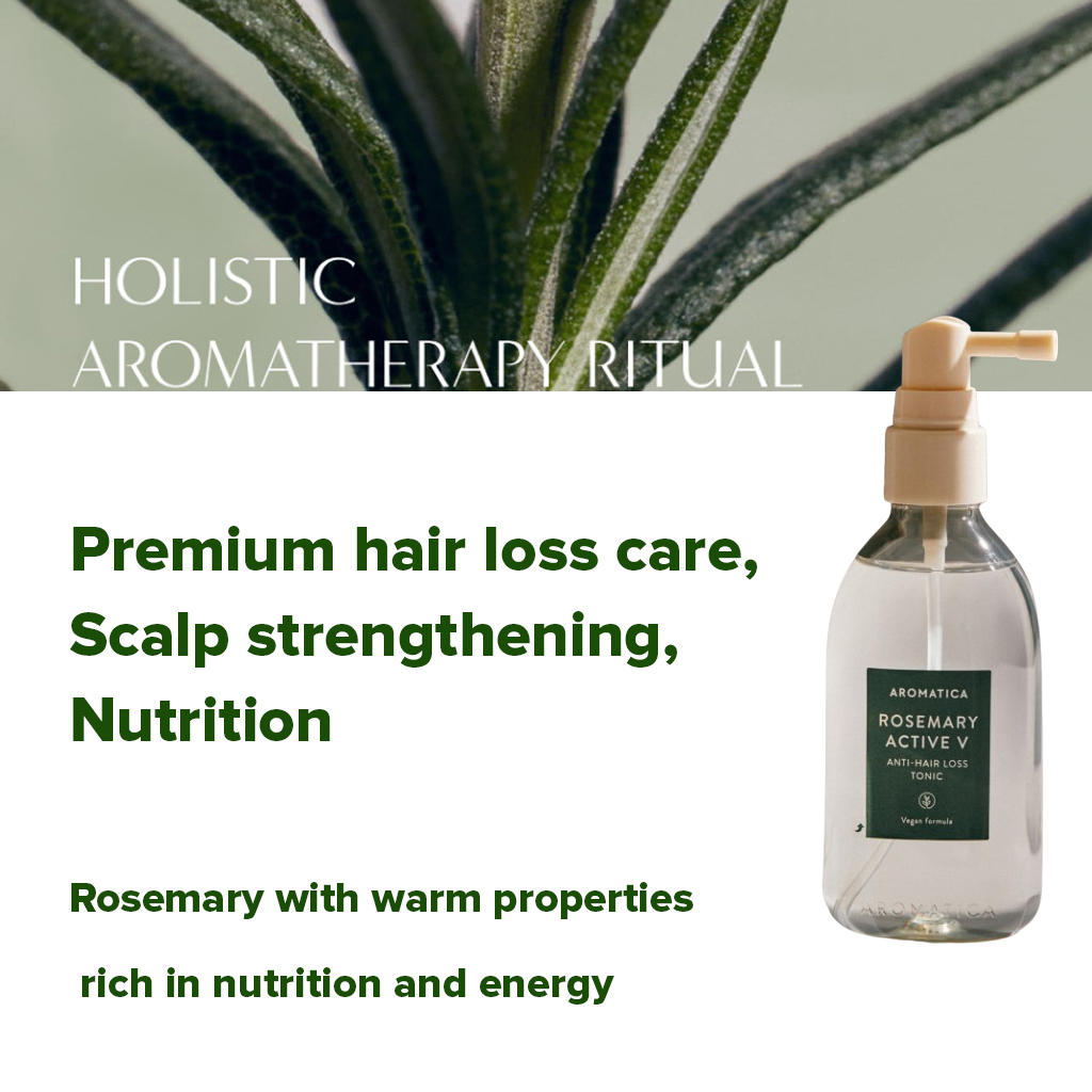 Aromatica Rosemary Active V Anti Hair Loss Tonic 100ml TOPKOREA ...