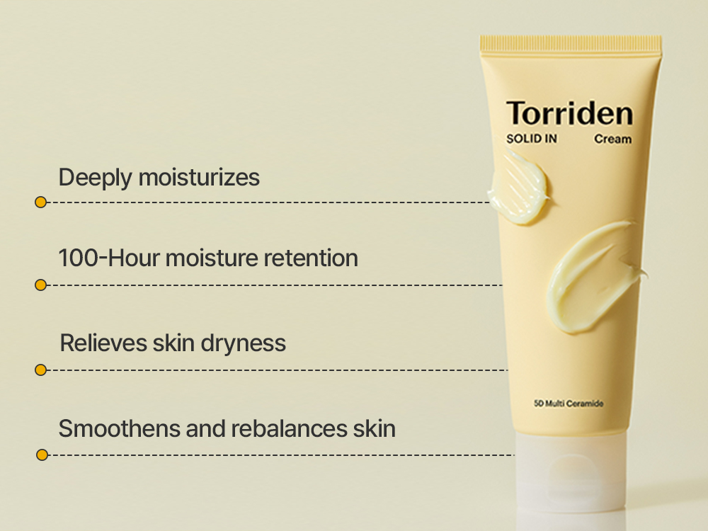 [Torriden Official] SOLID IN Ceramide Cream, Moisturizer for ...