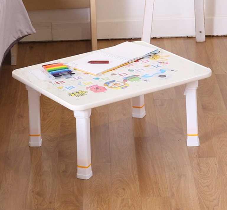 Pororo High Glossy Height Adjustable Korean Study Table | Shopee Malaysia