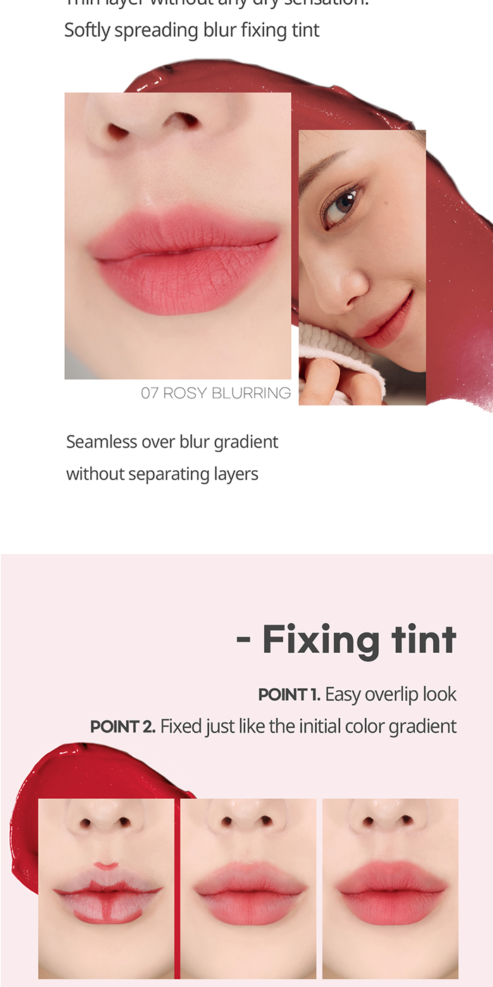 LUNA Official: Over Blur Fixing Tint - Semi-matte MLBB Tint (4.5g ...